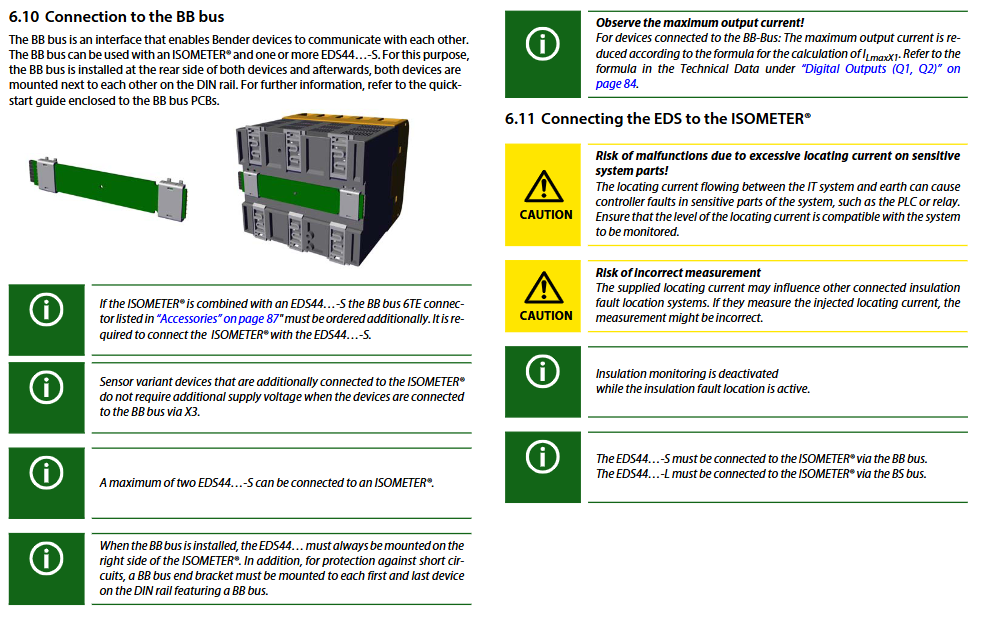 BENDER ISOMETER ® Iso685 series - Tycoon Polly Industries
