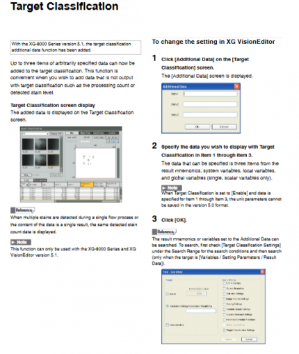 KEYENCE XG-7000/8000 Series Visual System New Function Manual - Tycoon ...